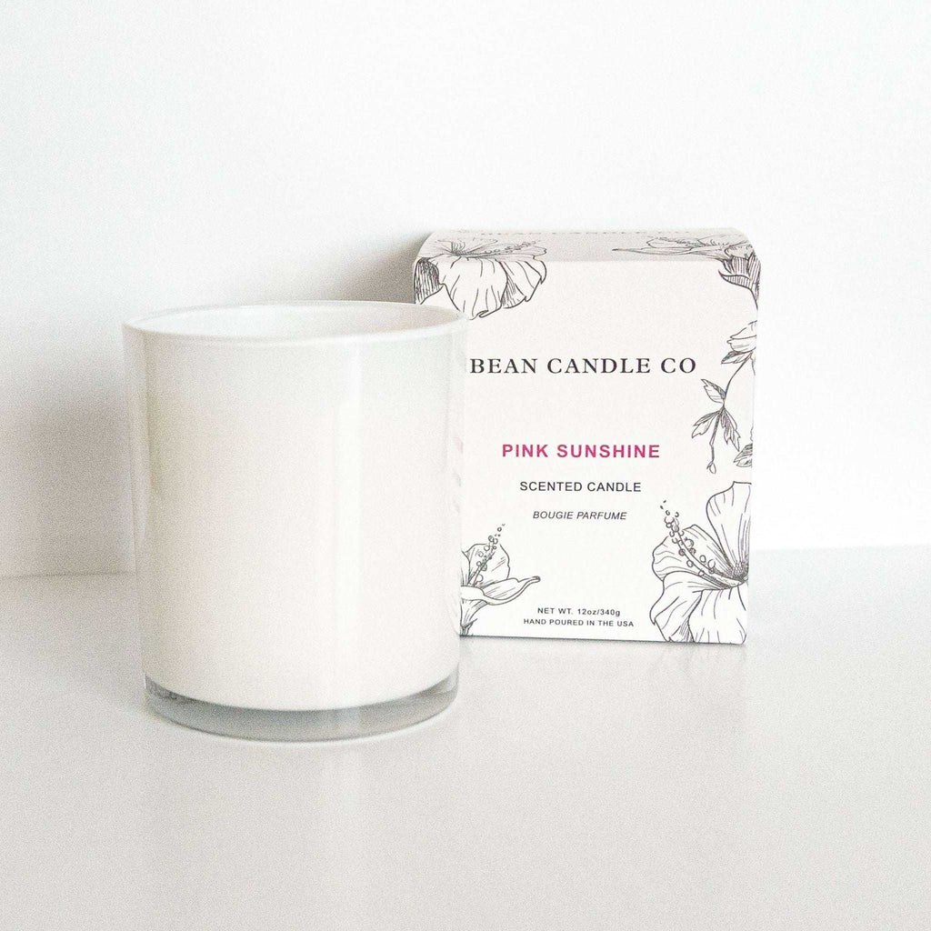Pink Sunshine Classic Candle | Bean Candle Co